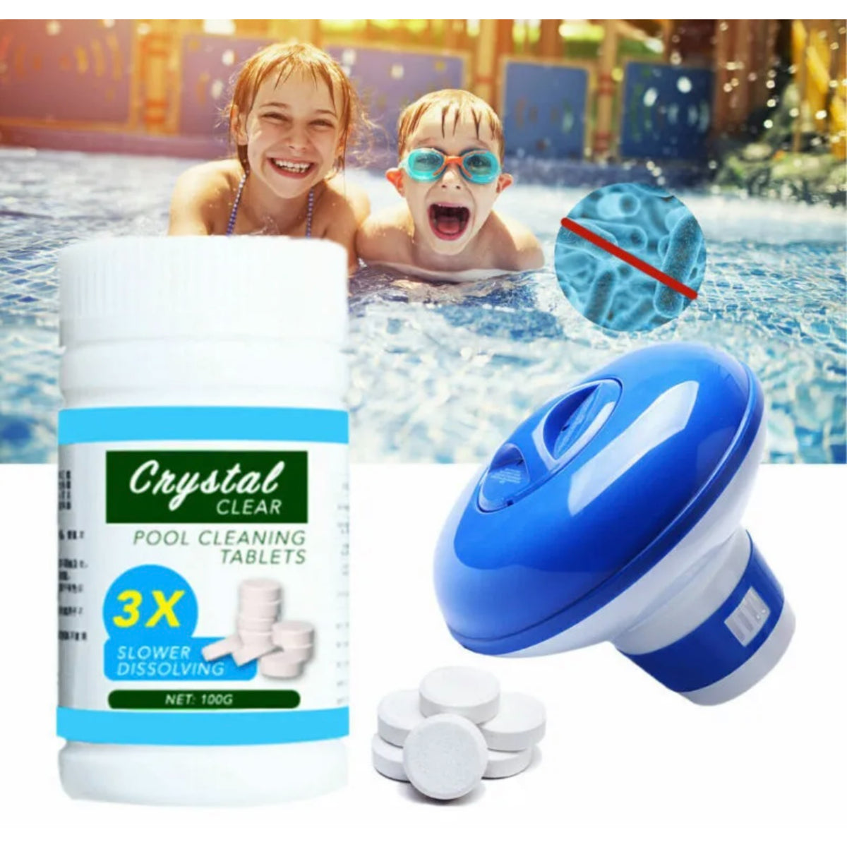 Tub Tanks Floating Chlorine Dispenser — Outdoor Iconic