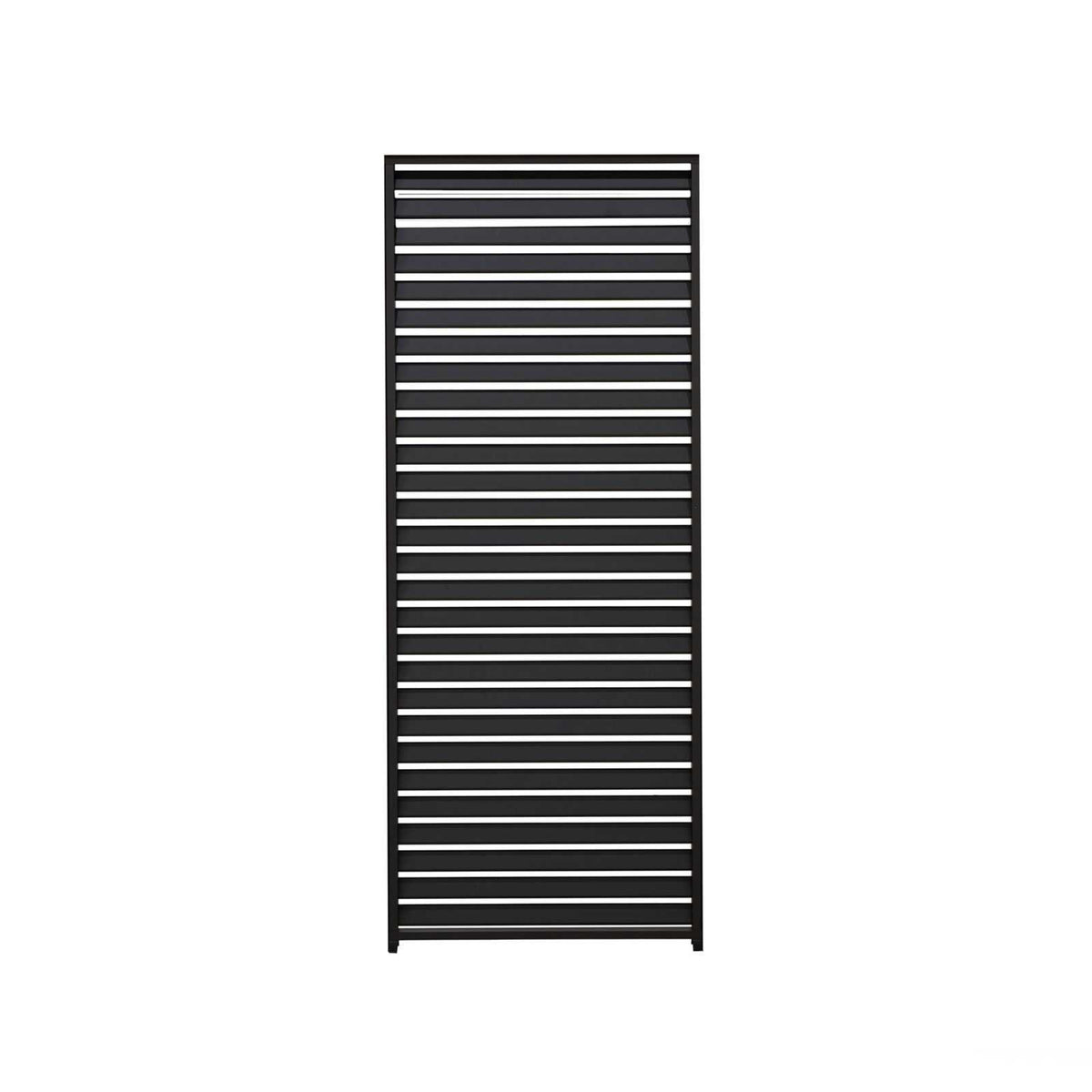 Nova Titan 1m Aluminium Louvred Side Wall for 3m Titan Pergola – Grey ...