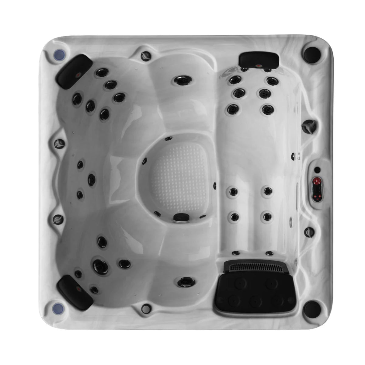 Canadian Spa Winnipeg UV 35-Jet 5-6 Person Hot Tub — Outdoor Iconic